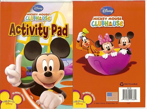 Mickey Mouse Clubhouse Activity Pad by Walt Disney Company | Goodreads
