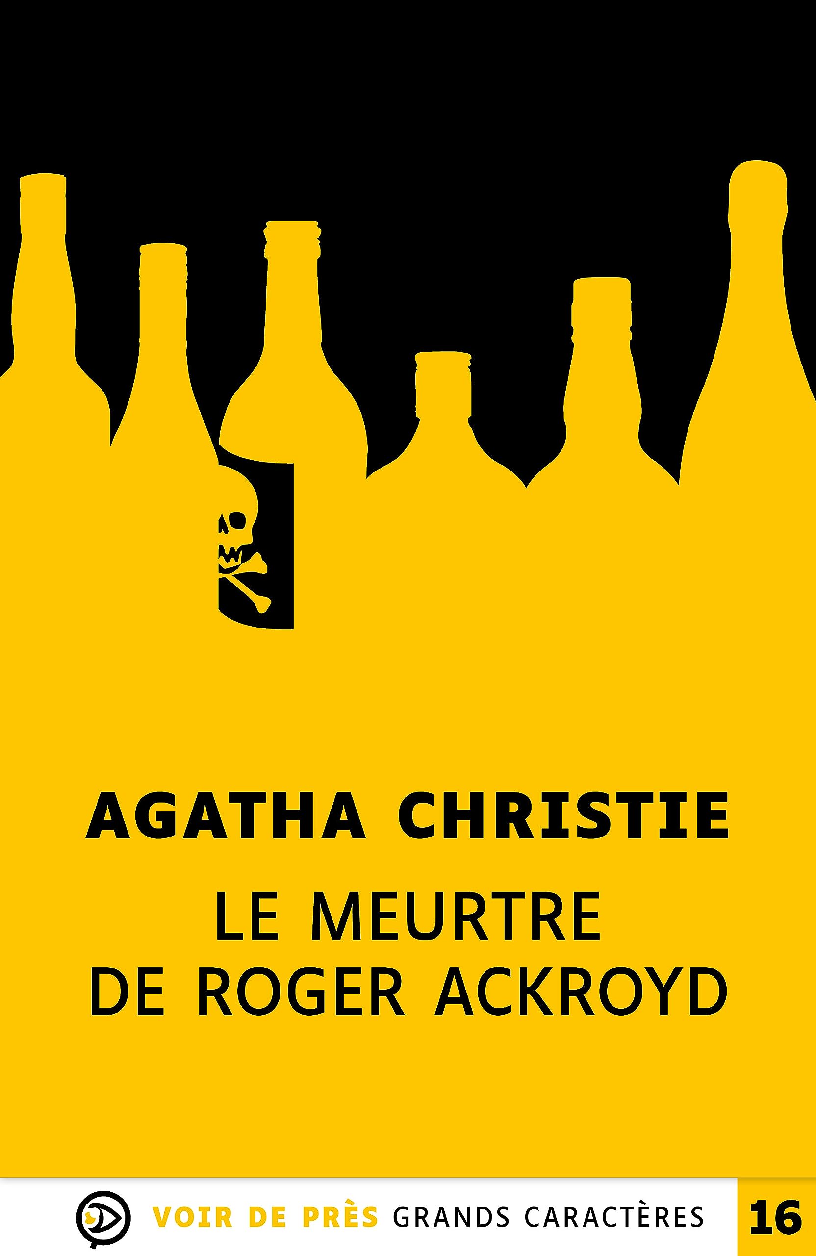 LE MEURTRE DE ROGER ACKROYD: Grands caractères, édition accessible pour ...