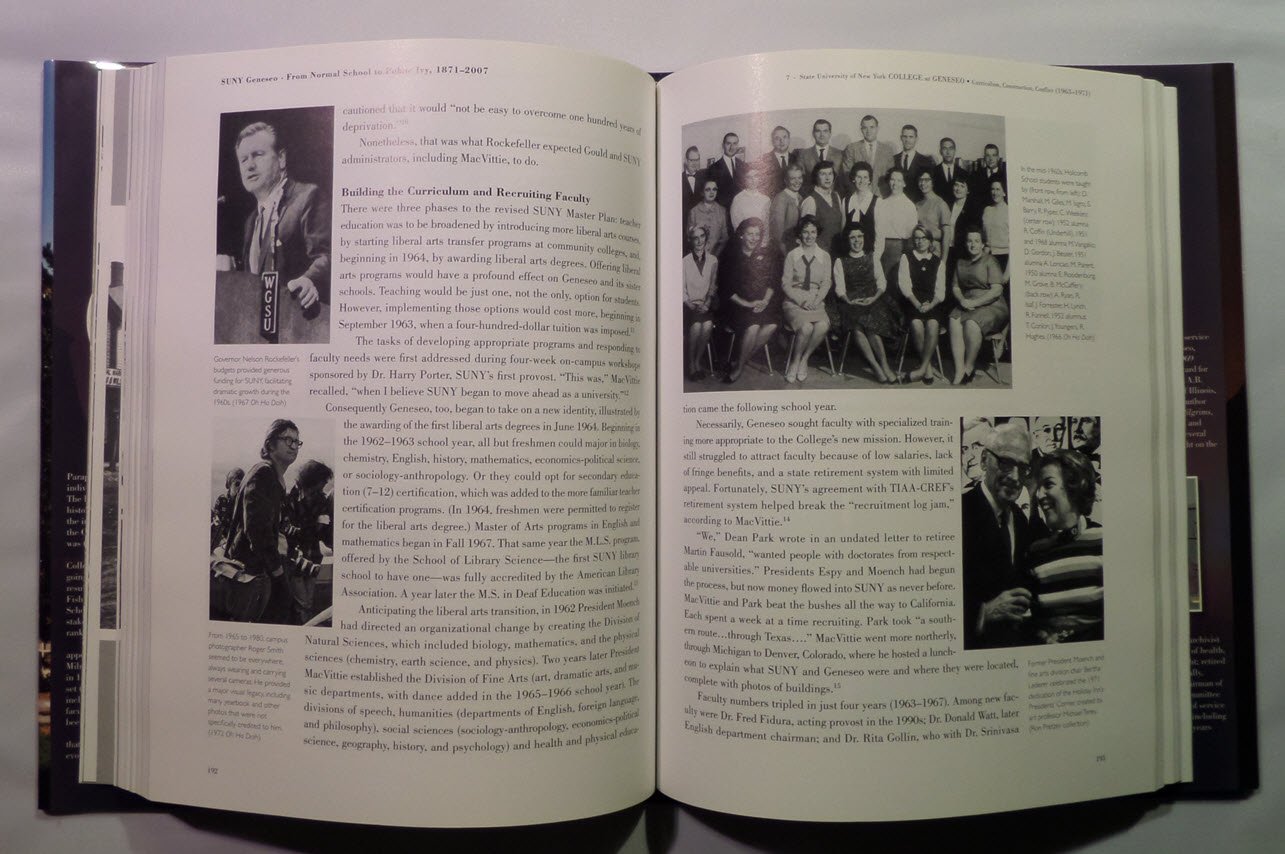 Suny Geneseo: From Normal School to Public Ivy, 1871-2007 by Wayne ...