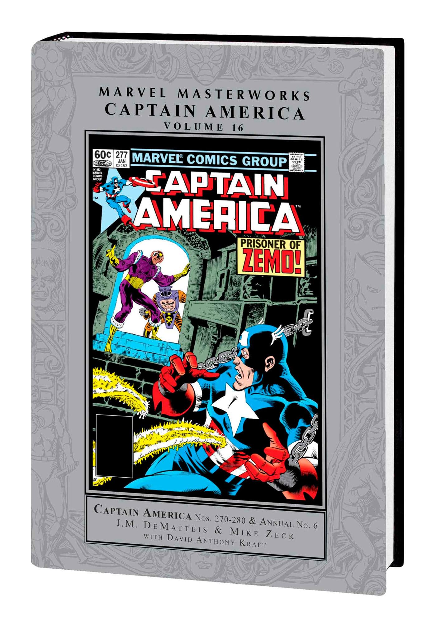 Marvel Masterworks: Captain America Vol. 16 by J.M. DeMatteis | Goodreads