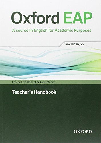Oxford EAP: Advanced/C1: Teacher's Book, DVD and Audio CD Pack (Oxford ...