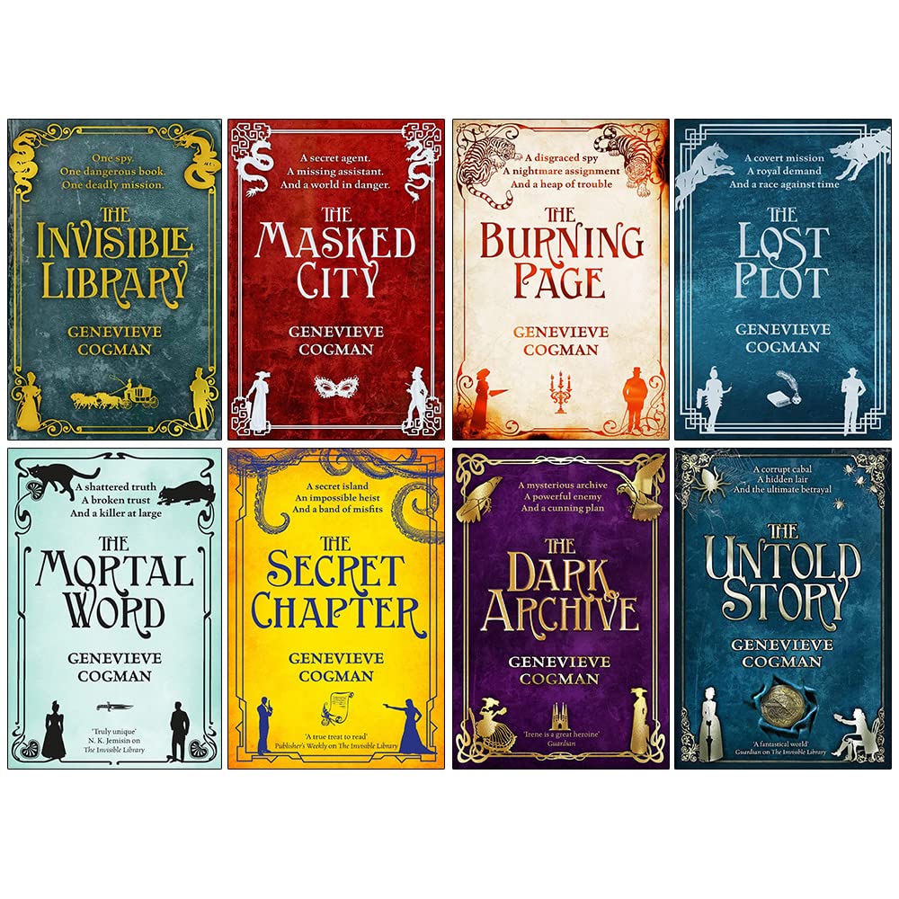 The Invisible Library Series 7 Books Collection Set By Genevieve Cogman ...