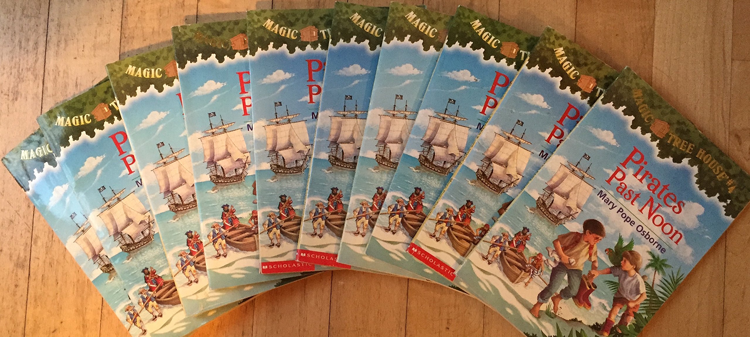 Magic Treehouse Pirates Past Noon Book #4 10 Copies Class Reading Group ...