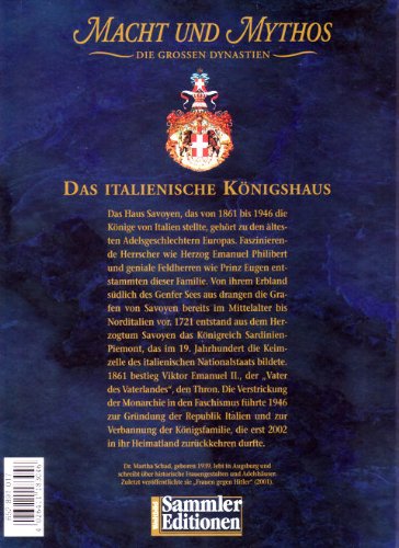 Macht Und Mythos-Die Gro?en Dynastien-Das Italienische K?nigshaus by unknown author | Goodreads