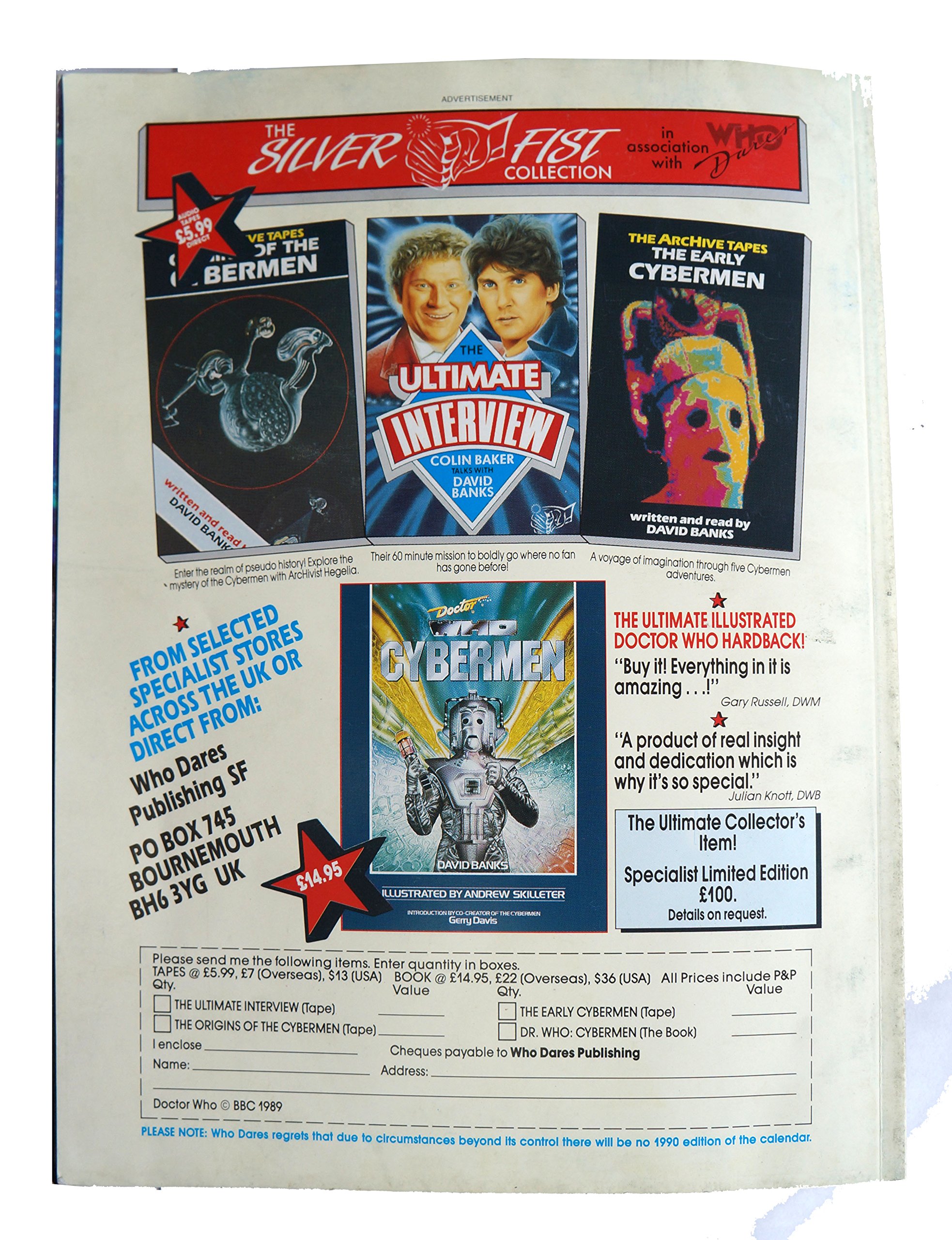 Doctor Who Magazine 1979 -1989 by John Freeman | Goodreads