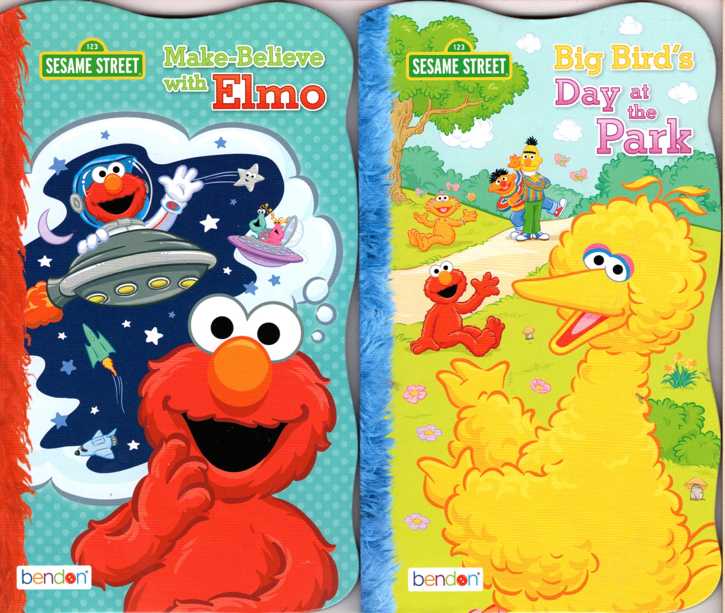 Sesame Street Make - Believe with Elmo and Big Birds Day at the Park ...
