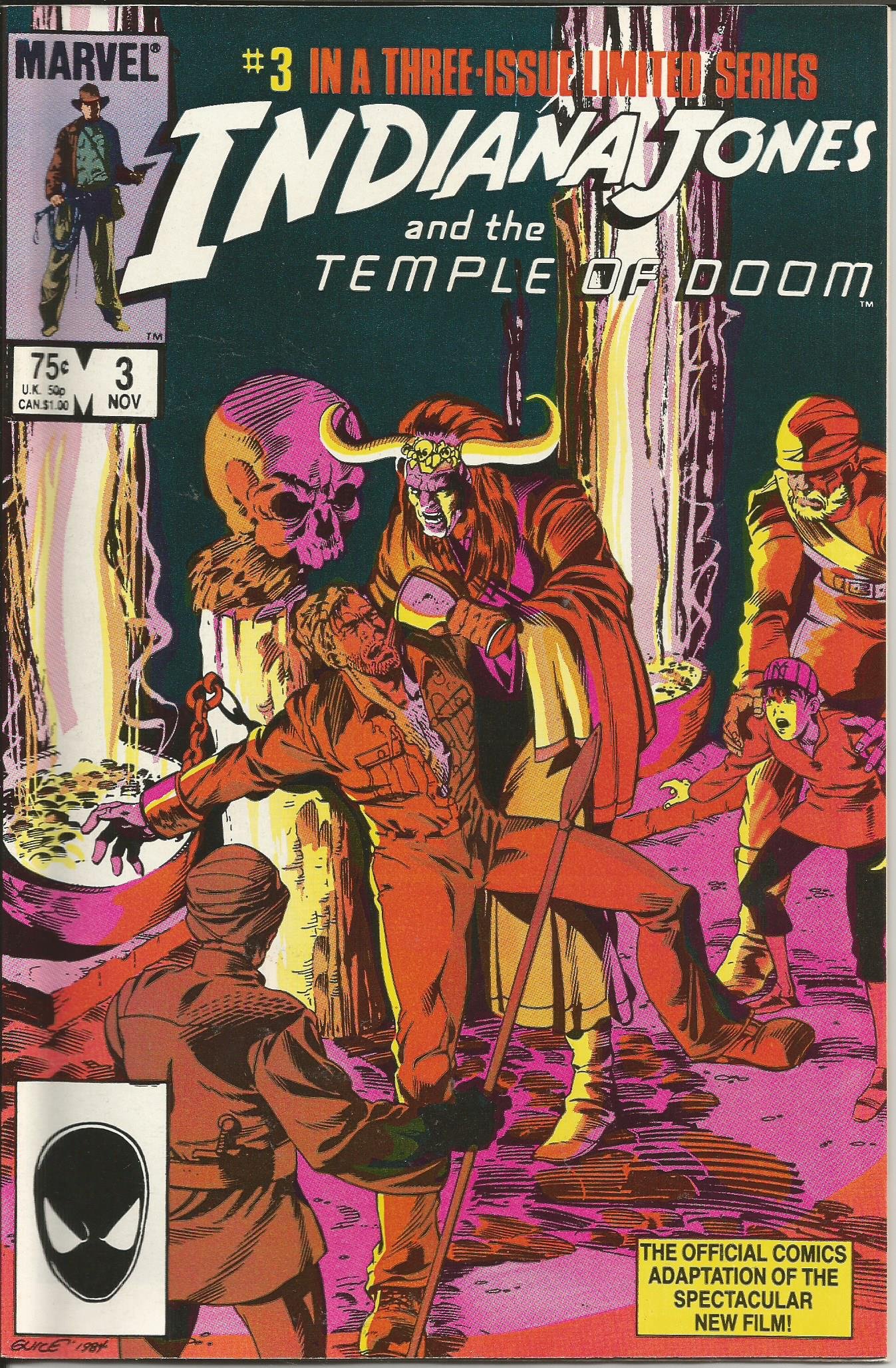 Official Comics Adaptation of INDIANA JONES and the Temple of Doom in a ...