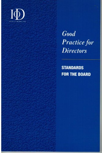 Standards for the Board by Institute of Directors | Goodreads