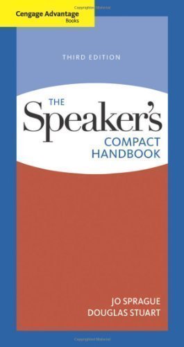 Cengage Advantage Books: The Speaker's Compact Handbook 3rd (third ...