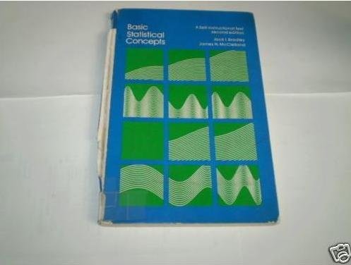 Basic Statistical Concepts A Self Instructional Text By Jack I