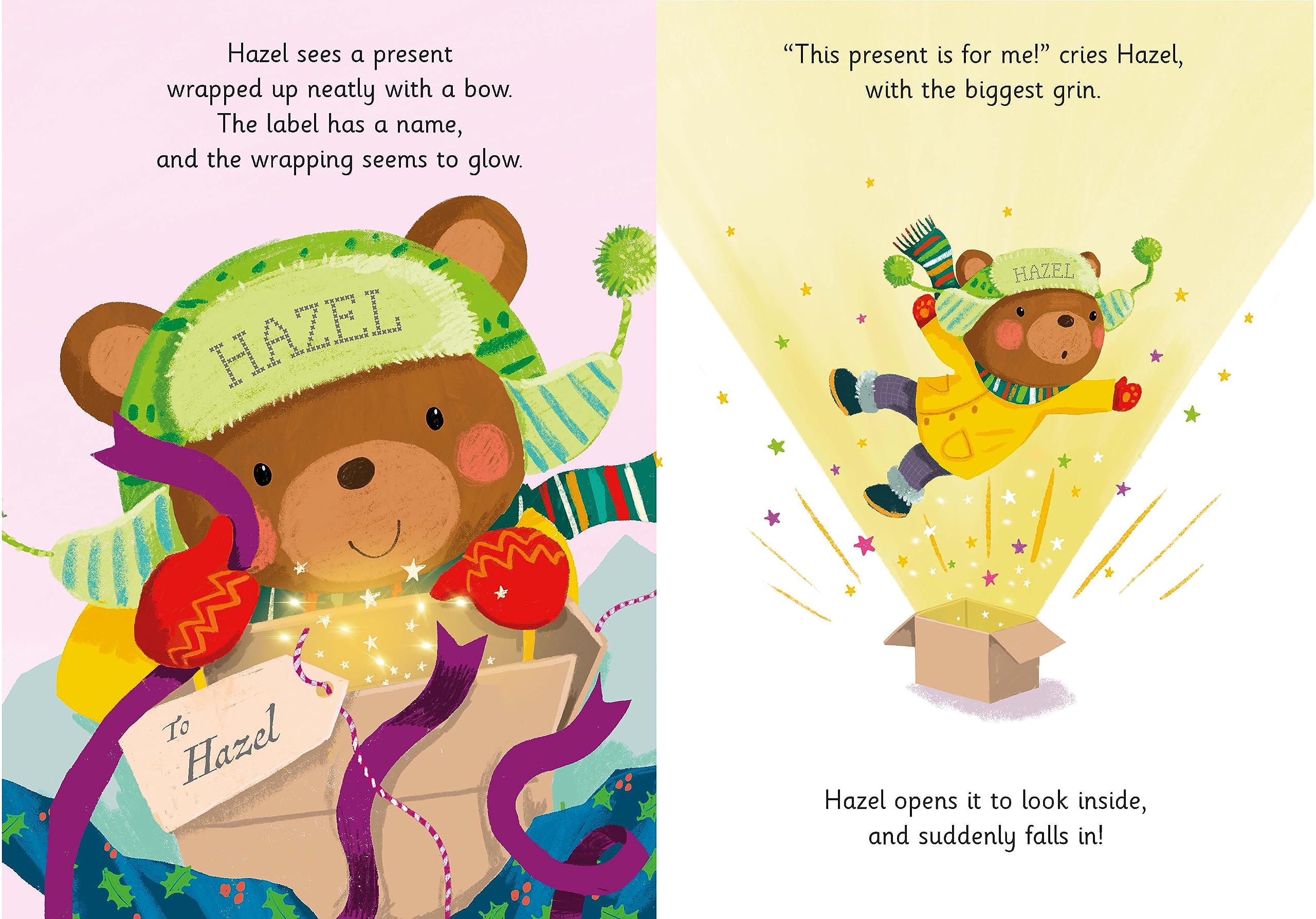 Hazel on the North Pole Express: A Personalized Christmas Picture Book ...