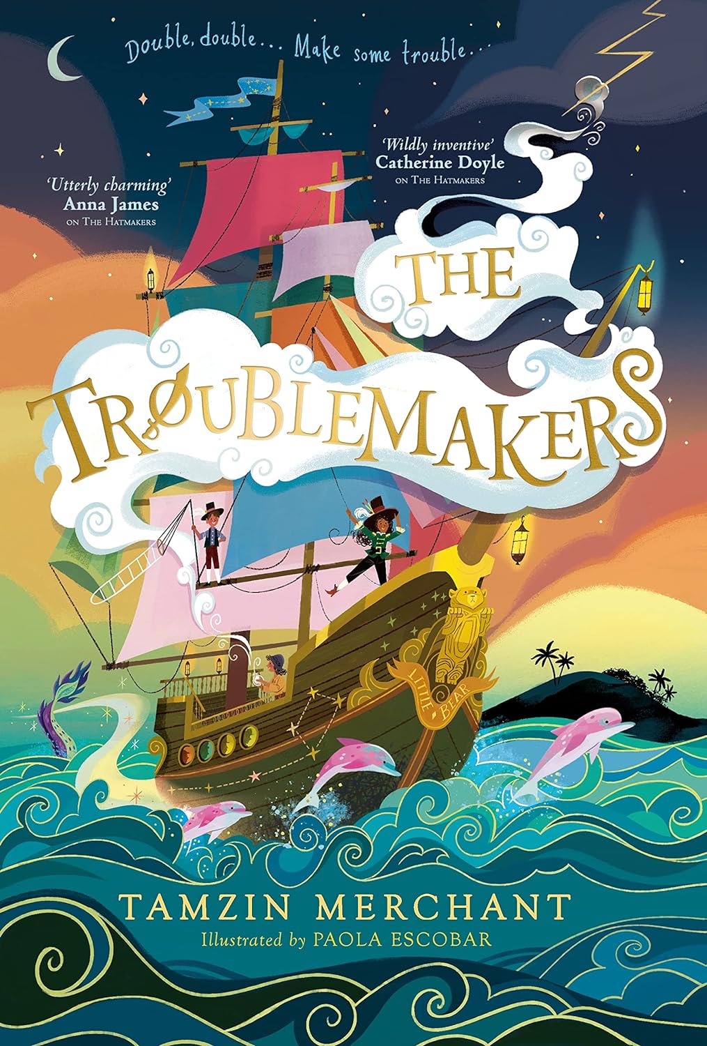 The Troublemakers (Cordelia Hatmaker, #3) by Tamzin Merchant | Goodreads