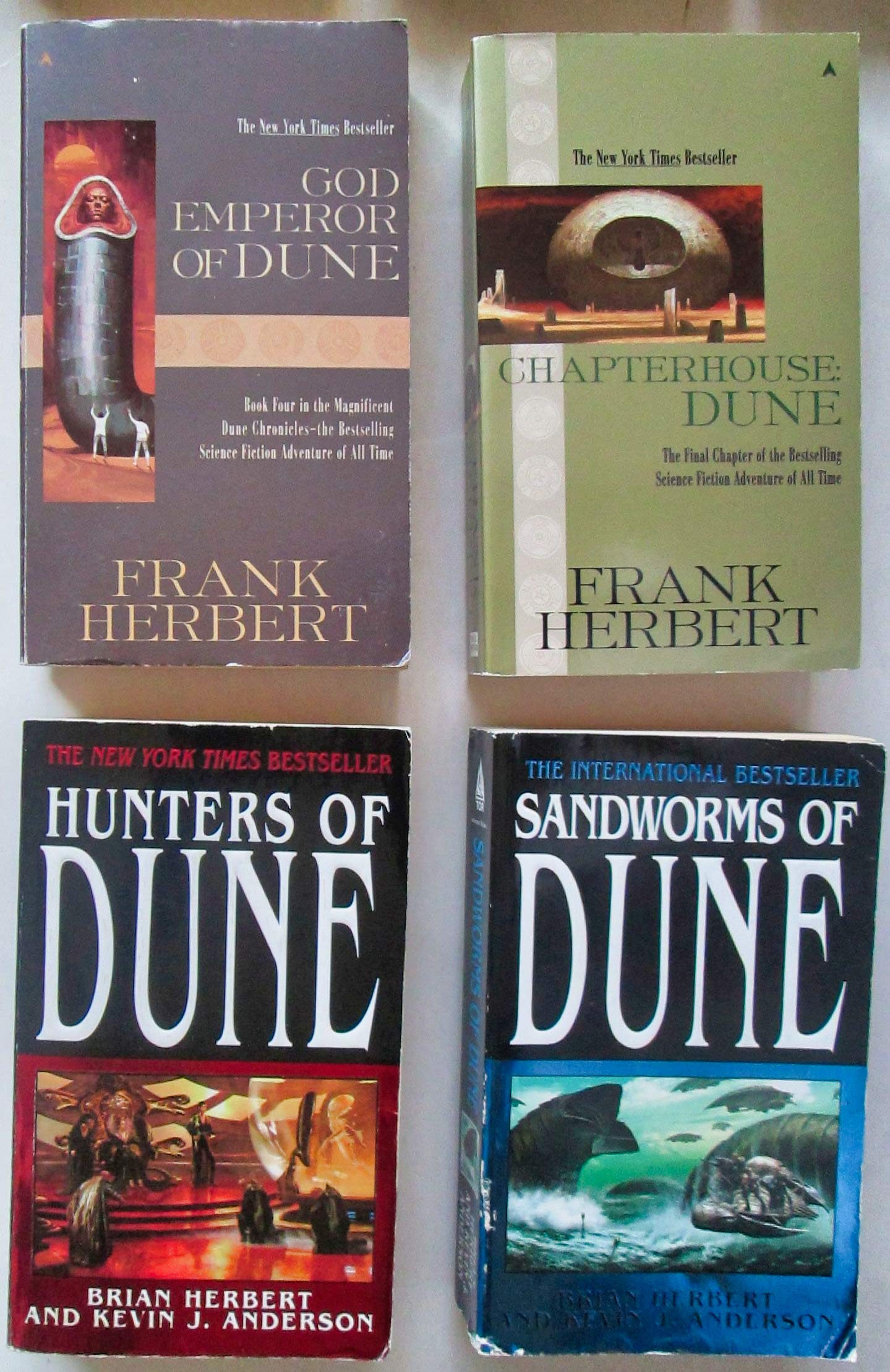 Dune Series Books 1-8 From Dune to Sandworms of Dune by Frank Herbert ...