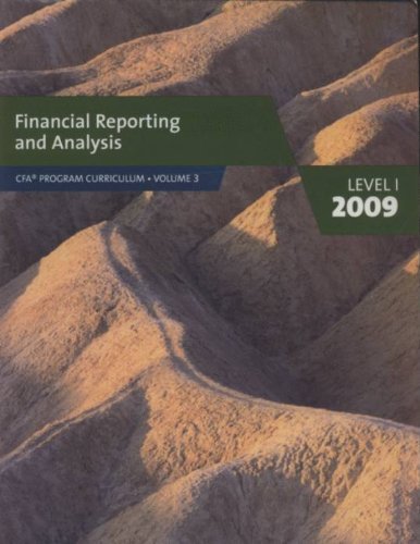 Financial Reporting and Analysis by CFA Institute | Goodreads