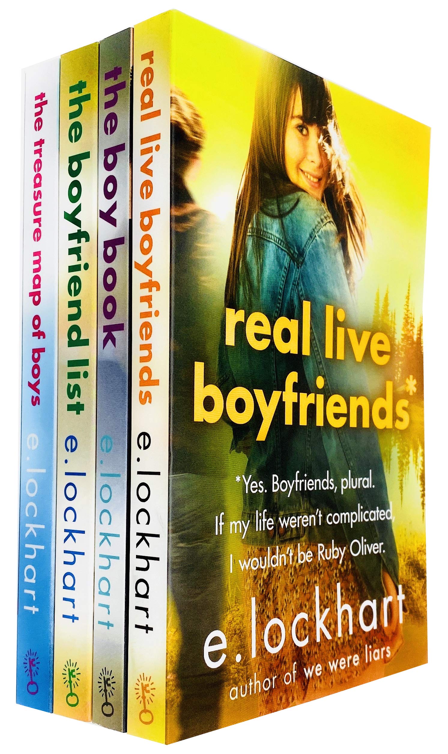 Ruby Oliver Series 4 Books Collection Set by E. Lockhart by E. Lockhart ...