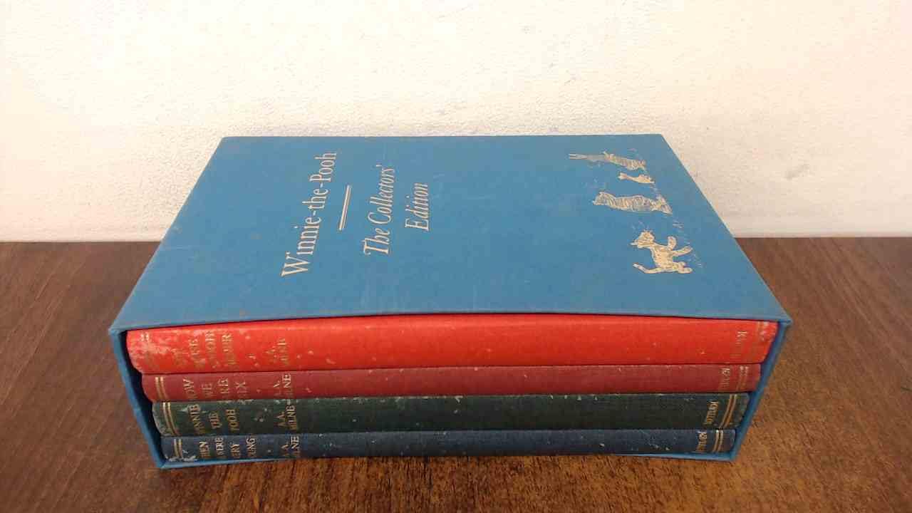 Winnie-The-Pooh four-volume facsimile set in slipcase by A.A. Milne ...