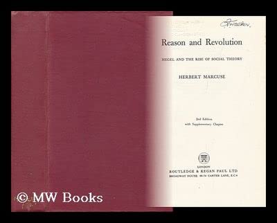 Reason and revolution by Herbert Marcuse | Goodreads