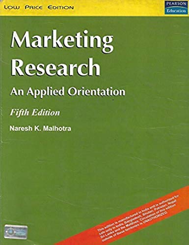 Marketing Research: An Applied Orientation by David Birks | Goodreads