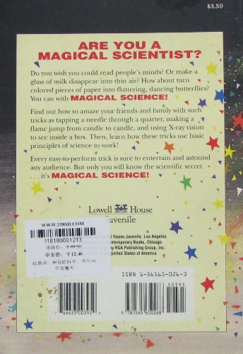 Magical Science: Magic Tricks for Young Scientists by Eric Ladizinsky ...