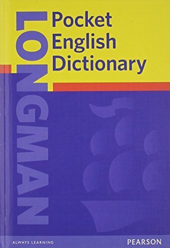 Longman Pocket English Dictionary (Lpd) 1st edition by Pearson ...
