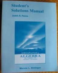Student's Solutions Manual: Introductory Algebra by Marvin L. Bittinger | Goodreads