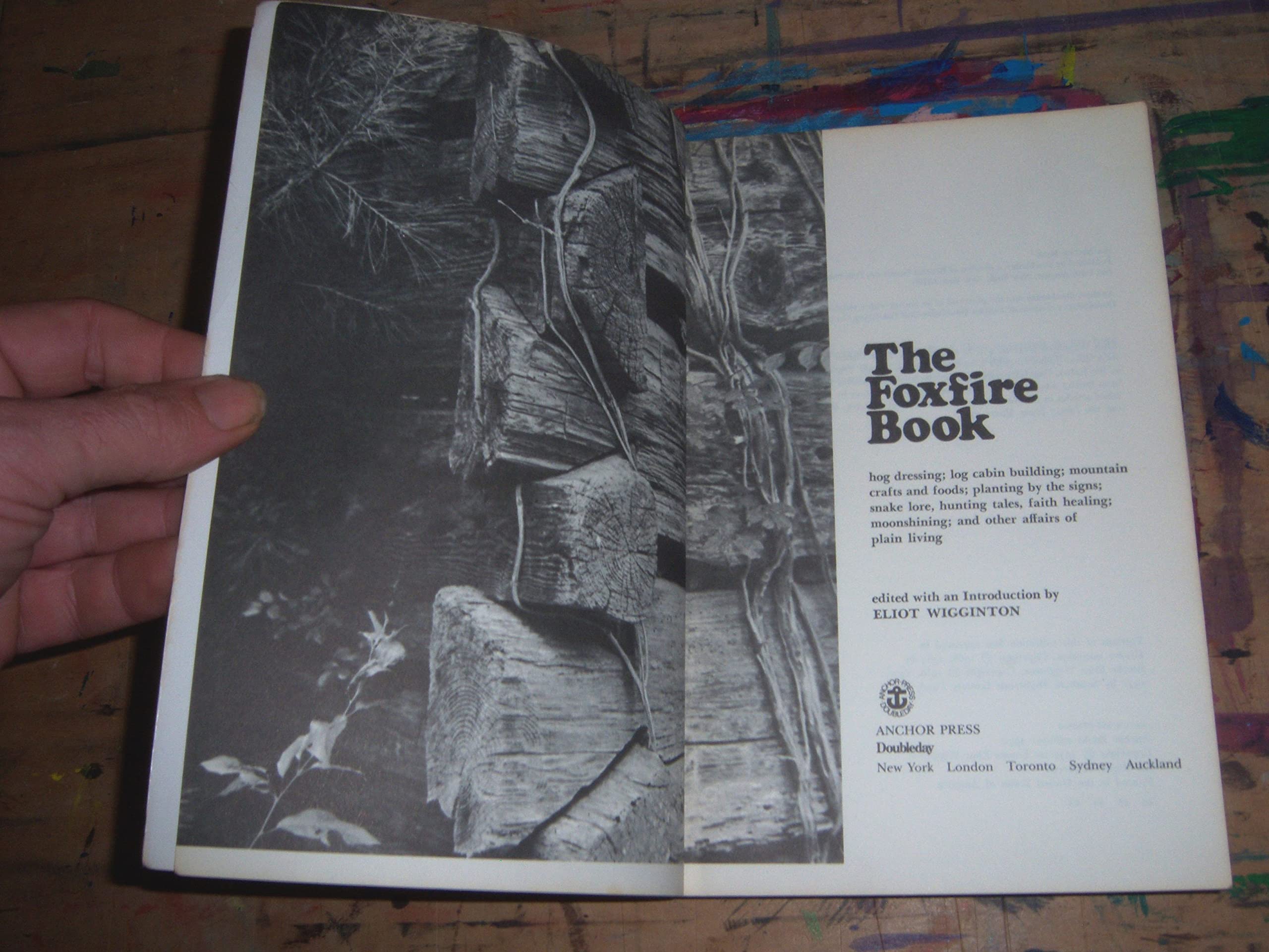 The Foxfire Book, Book One by Eliot Wigginton | Goodreads
