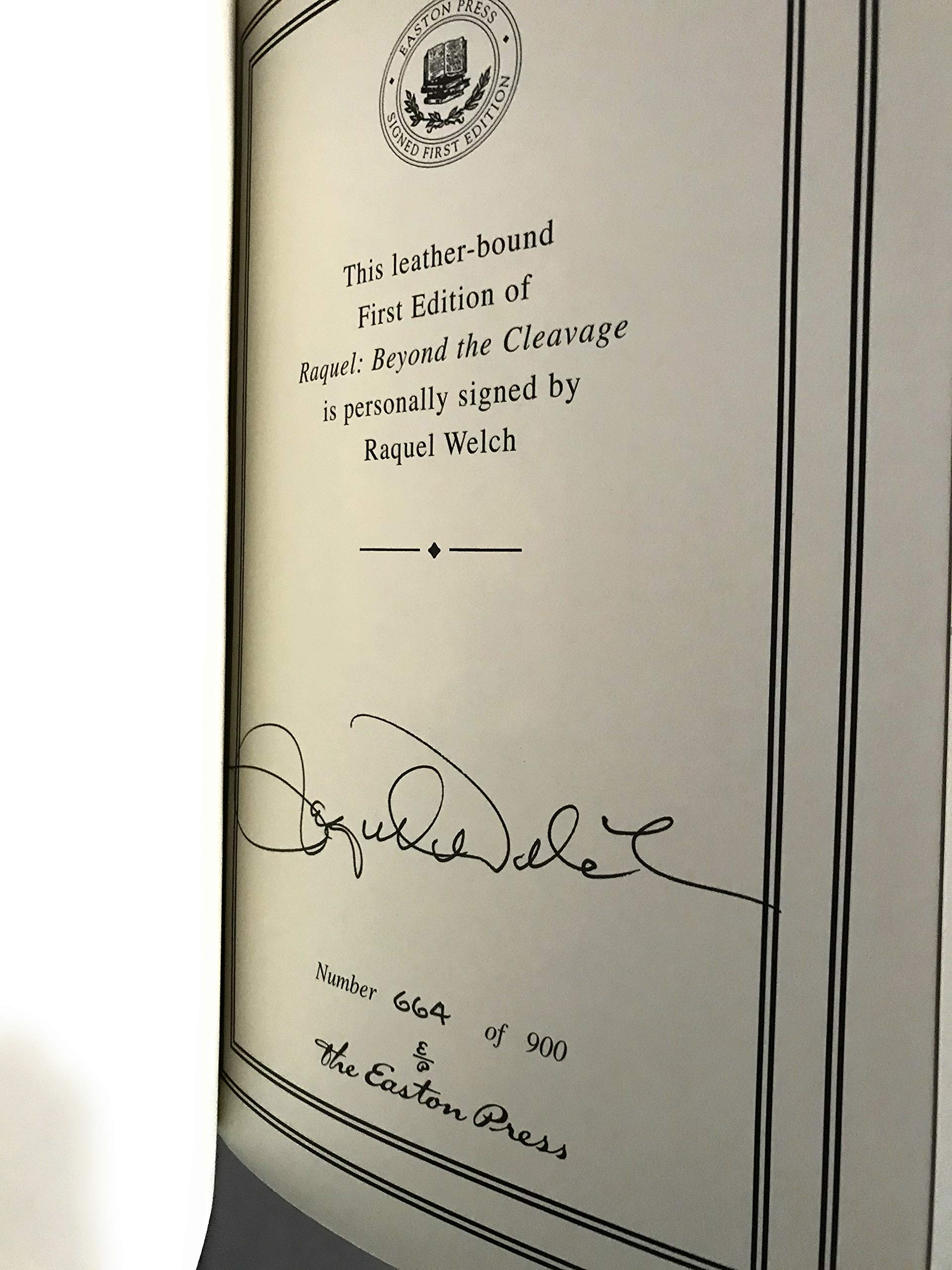 Beyond the Cleavage - 1st Edition/1st Printing by Raquel Welch | Goodreads