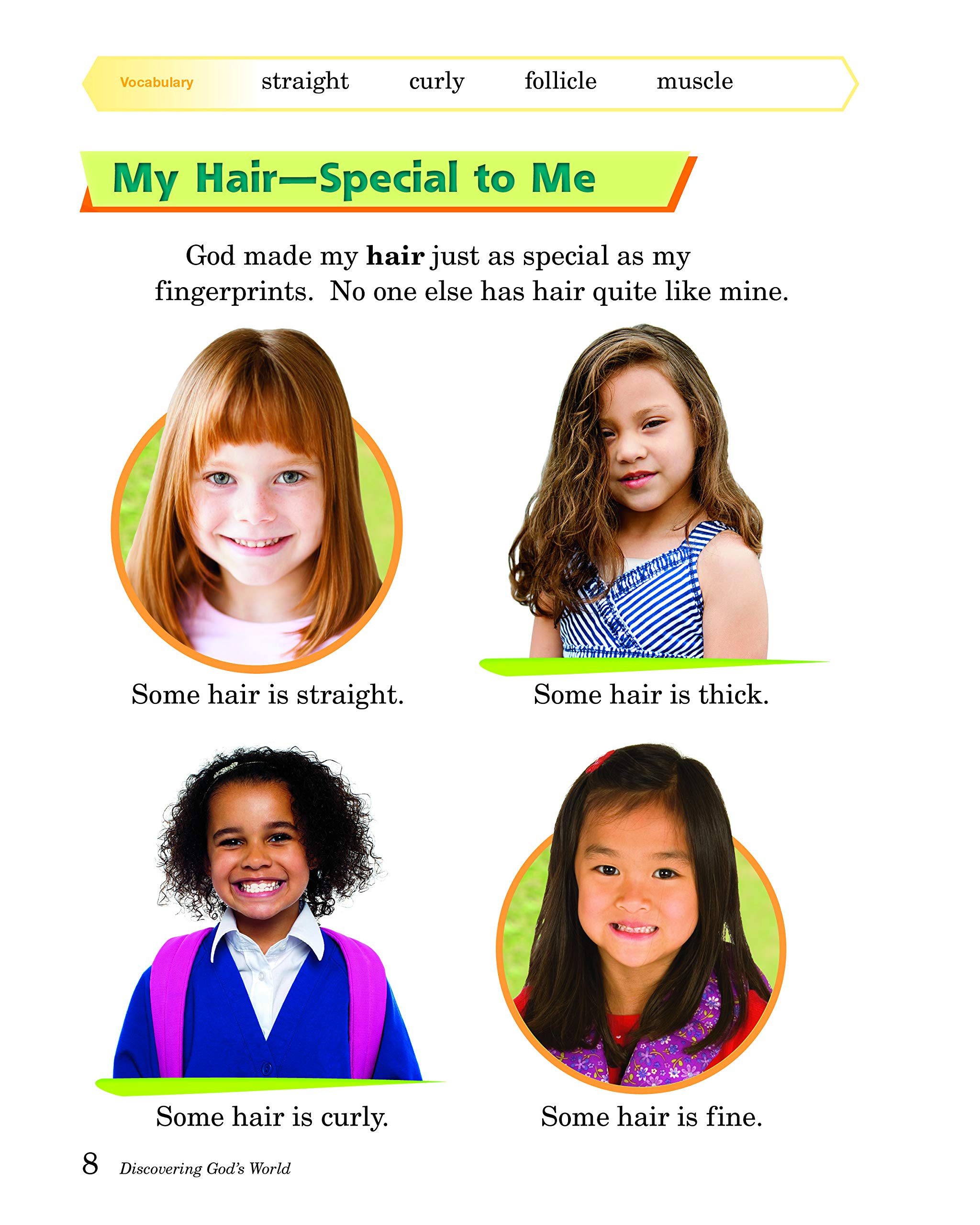 Discovering God's World -Abeka 1st Grade 1 Science Student Text Book by ...