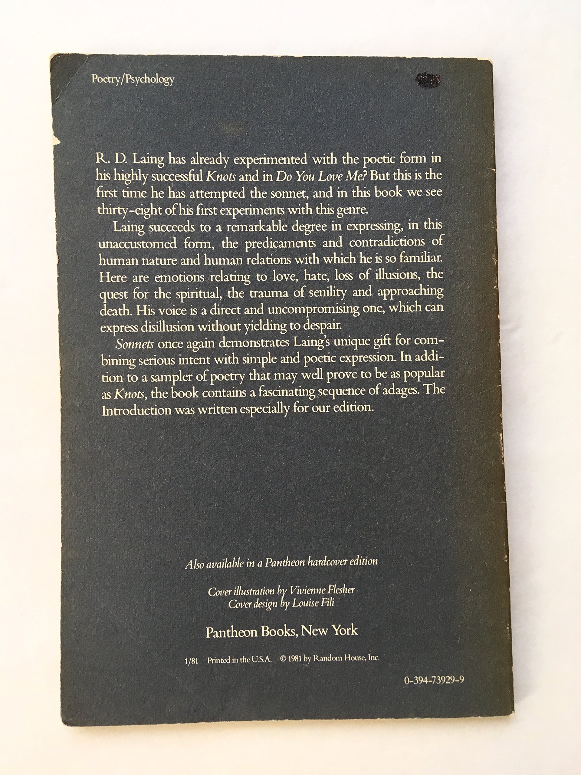 Sonnets by R.D. Laing | Goodreads