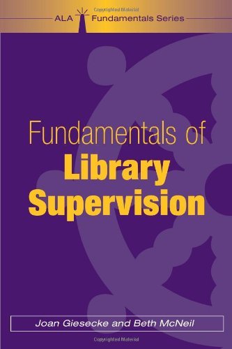 Fundamentals Of Library Supervision: 1st (First) Edition by Joan ...