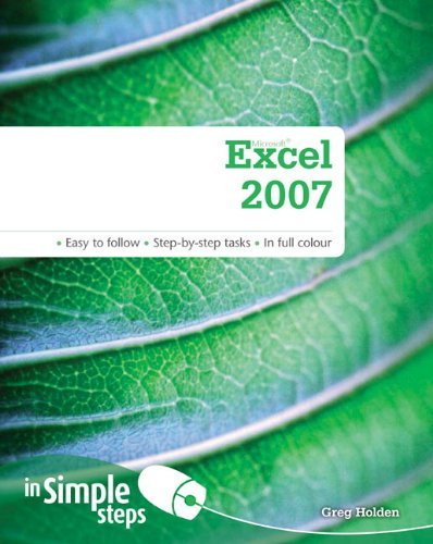 Microsoft Excel 2007 in Simple Steps by Mr Greg Holden by Greg Holden ...