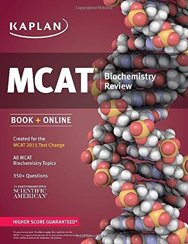 Kaplan MCAT Biochemistry Review: Created for MCAT 2015 (Kaplan Test ...