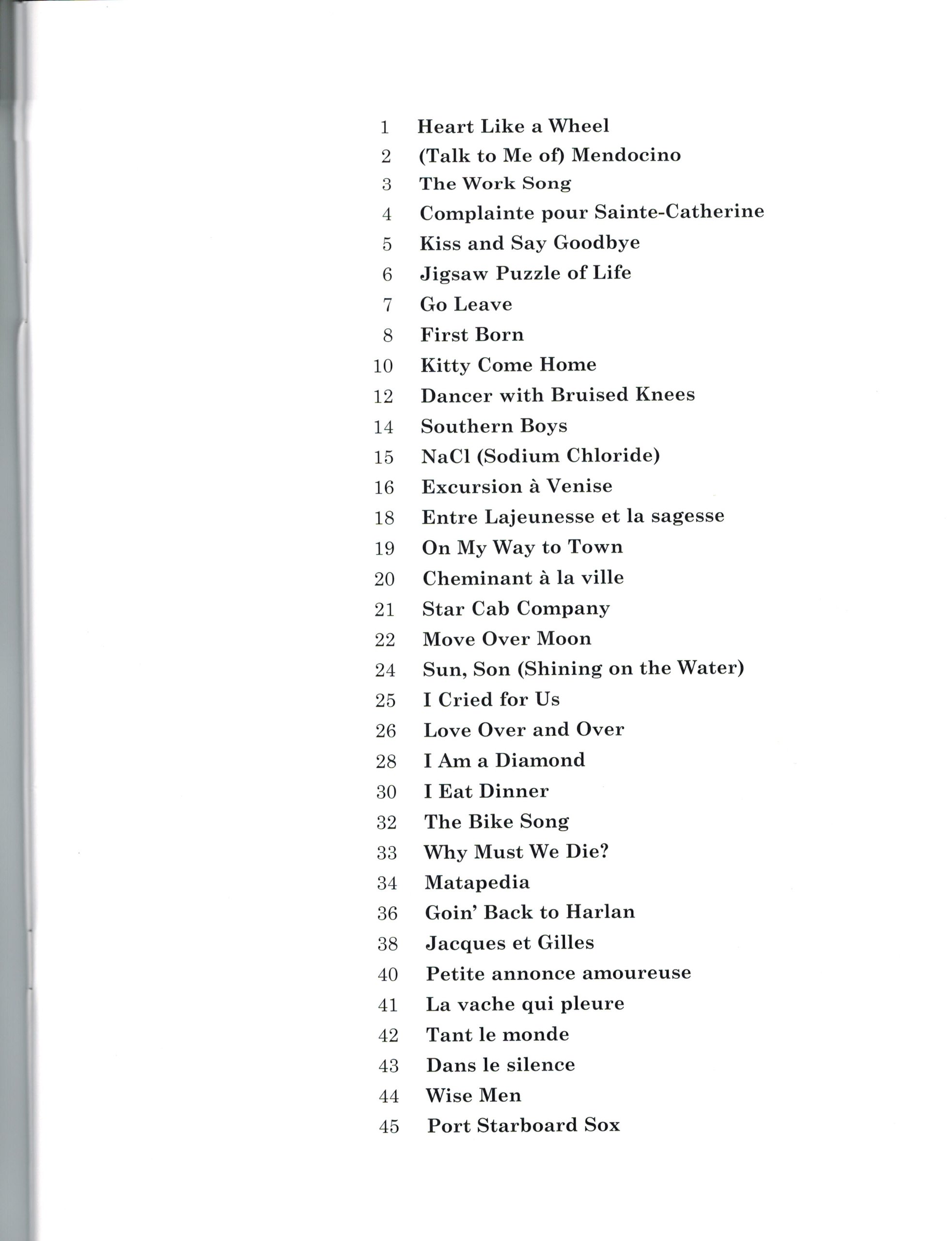 Thirty-Three Kate and Anna McGarrigle Songs by Dane Lanken | Goodreads