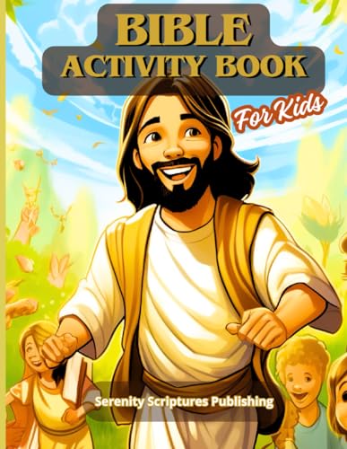 BIBLE ACTIVITY BOOK FOR KIDS: Bible Adventure Quest: Uncover, Color ...