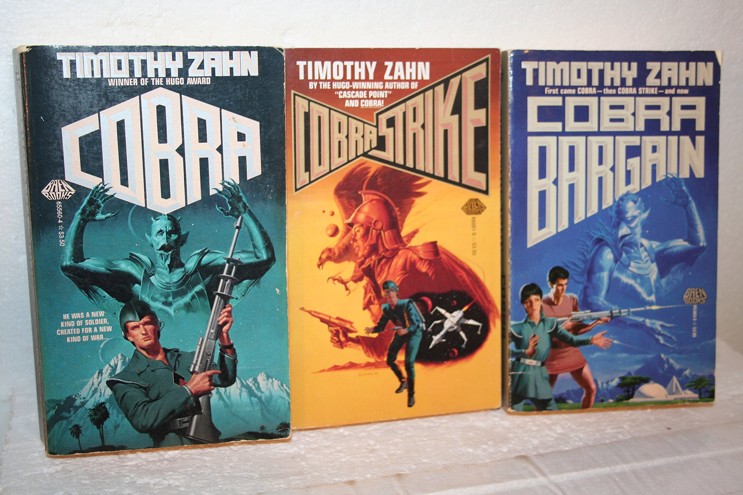 Timothy Zahn's Cobra Trilogy: Cobra, Cobra Strike & Cobra Bargain by ...