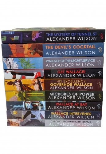 Wallace of the Secret Service Spy Collection Books Set - Books 1 To 9 ...