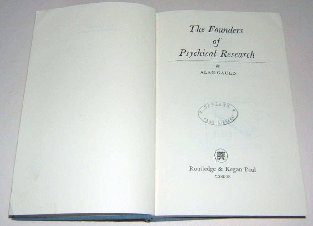 The Founders of Psychical Research by Alan Gauld | Goodreads