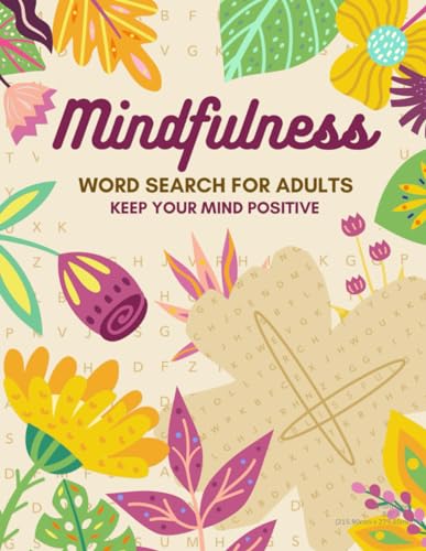 Mindfulness Word Search: Calming and Serene Word Search Puzzles for ...