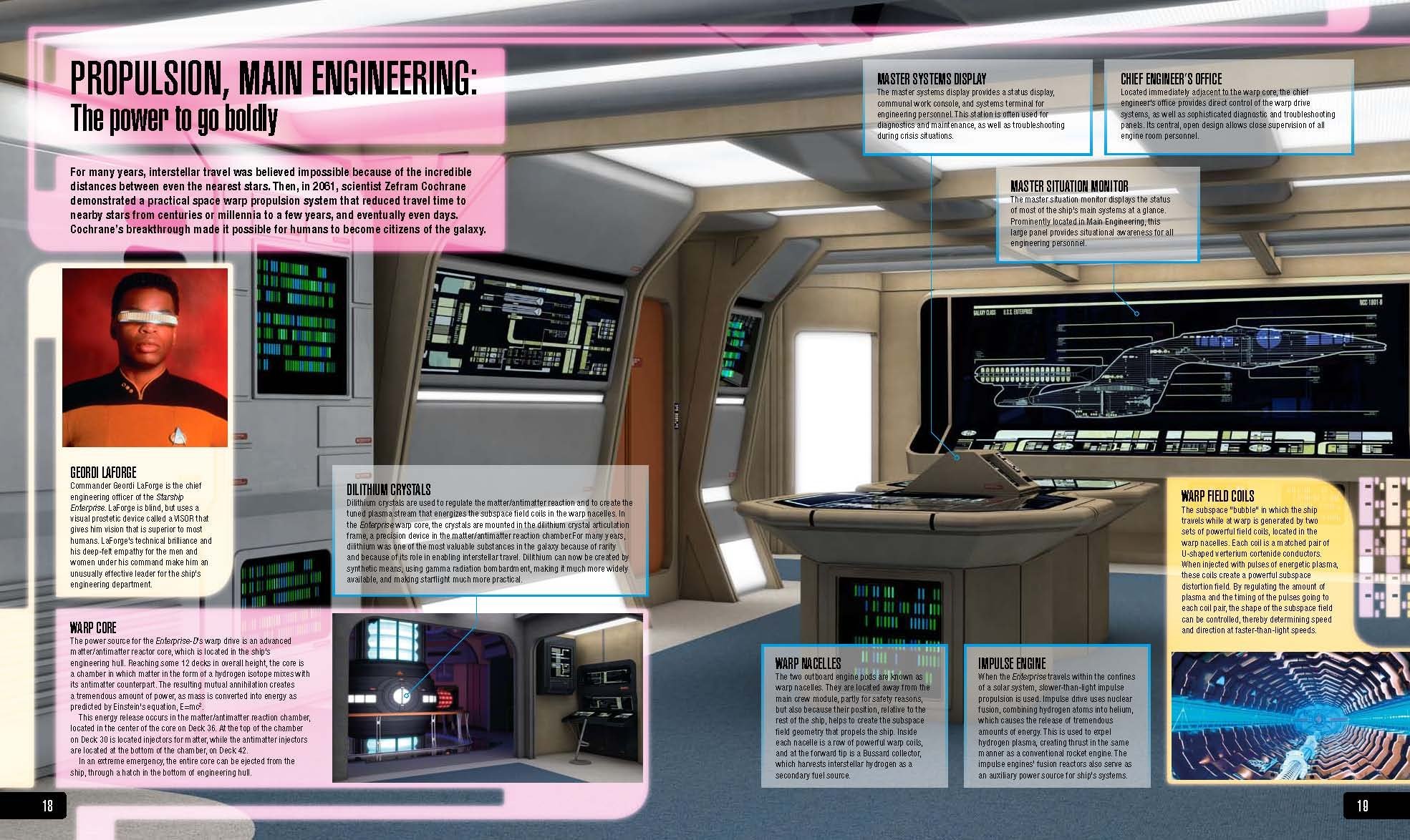 By Michael Okuda Star Trek The Next Generation: On Board the U.S.S ...