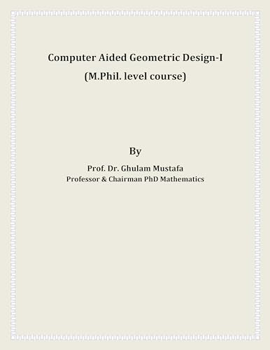 Computer Aided Geometric Design-I: Representations of the curves Second ...