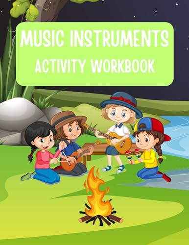 Music Instruments Activity Workbook: For kids 3-8 by Lester Alexander ...
