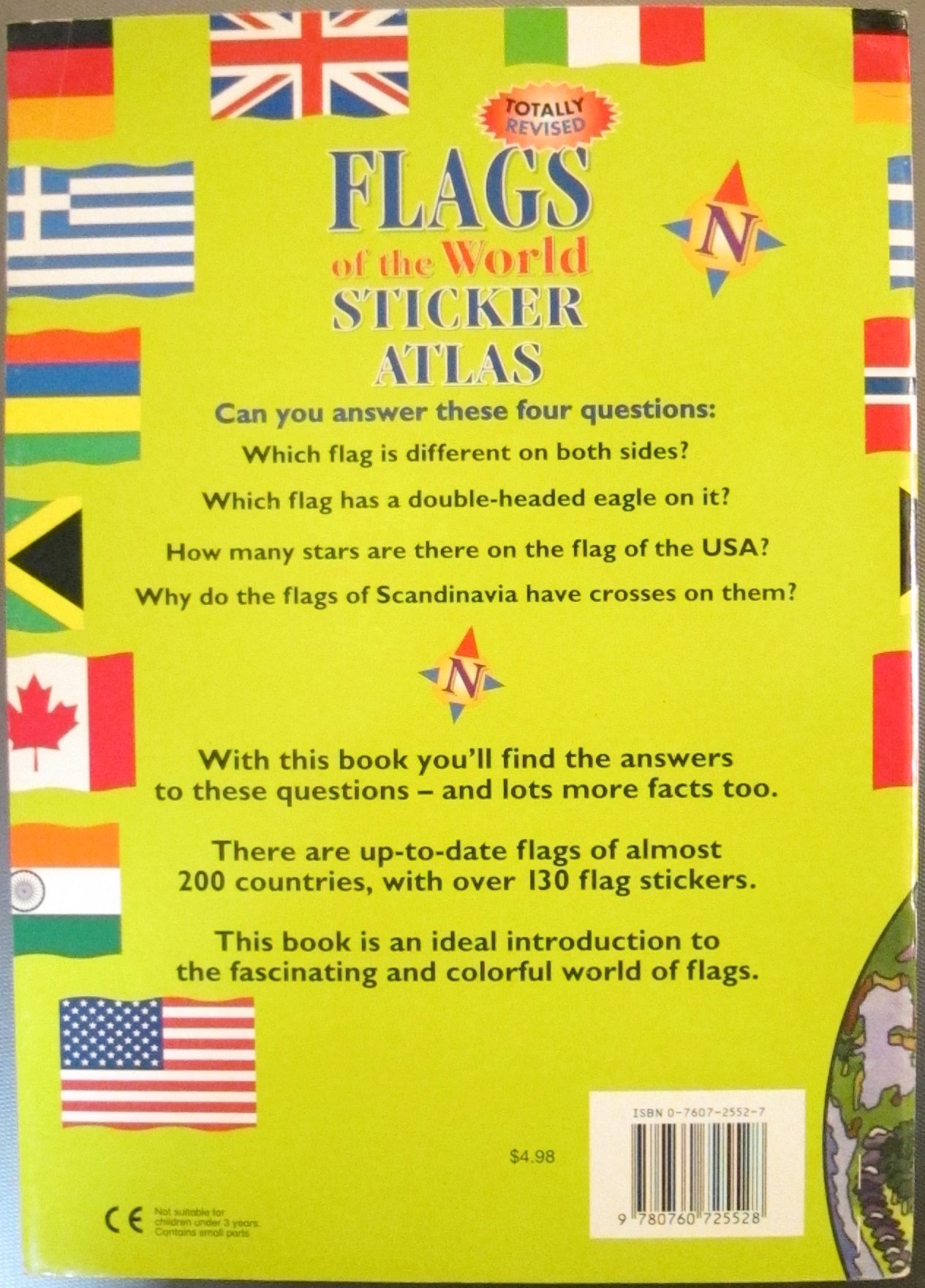 Flag Sticker Atlas by John Malam | Goodreads