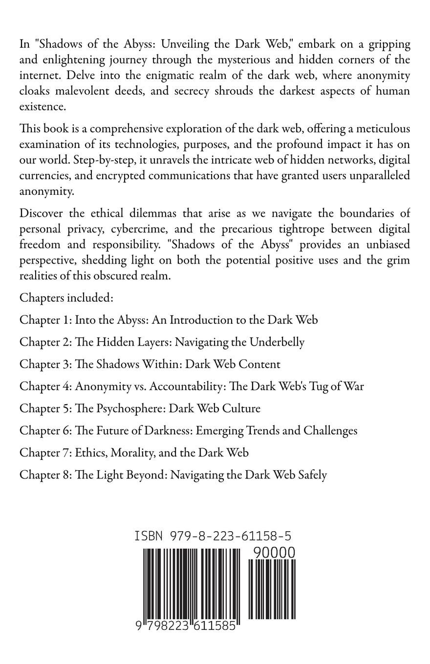 Shadows of the Abyss: Unveiling the Dark Web by Christopher Ford | Goodreads