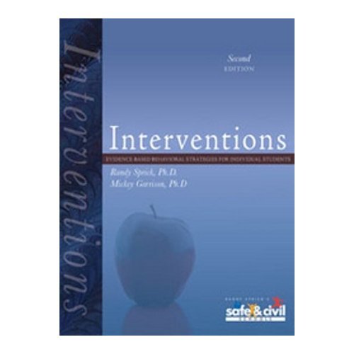 Interventions: Evidence-Based Behavioral Strategies for Individual ...