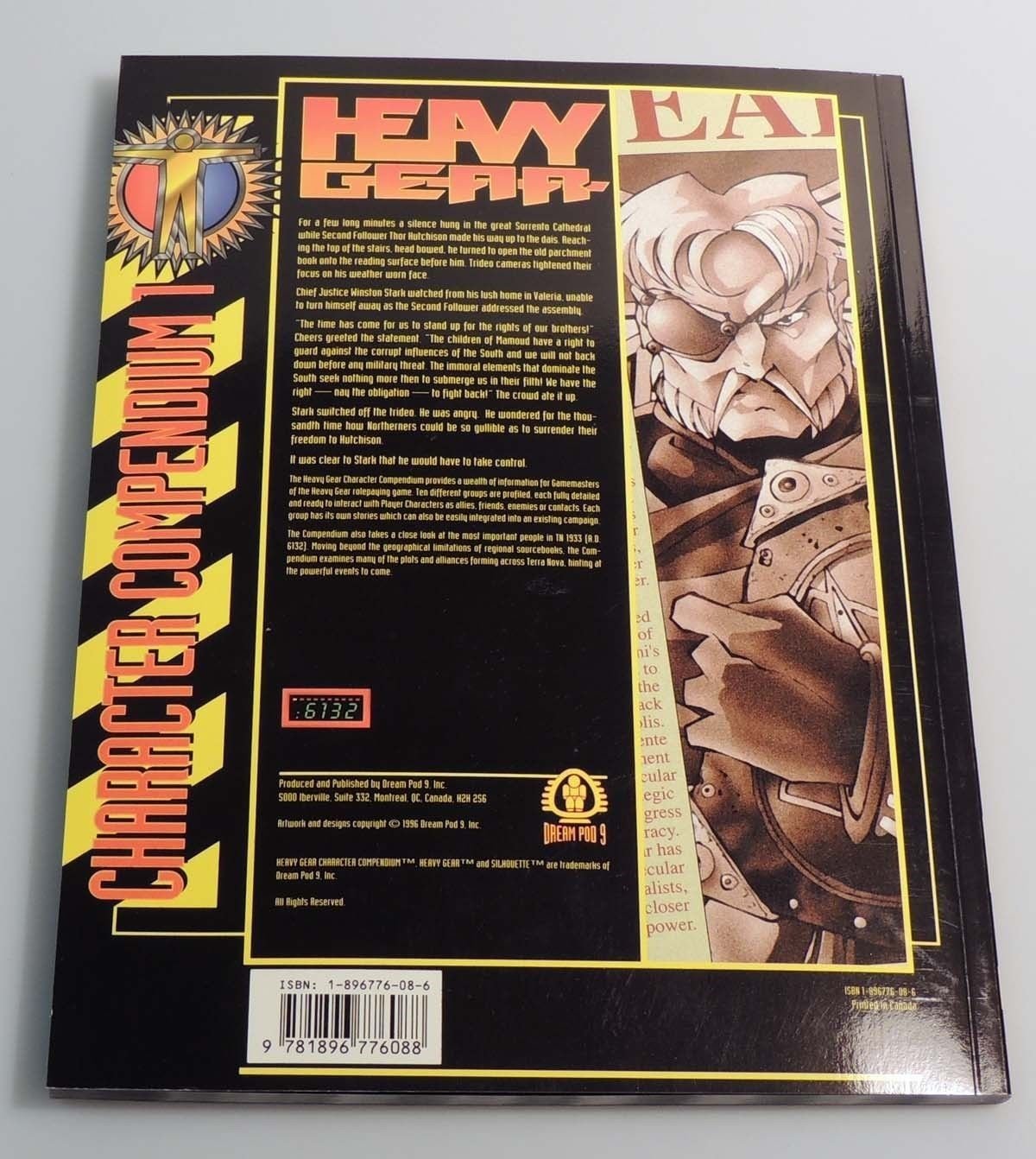 Heavy Gear: Character Compendium by Philippe Boulle | Goodreads