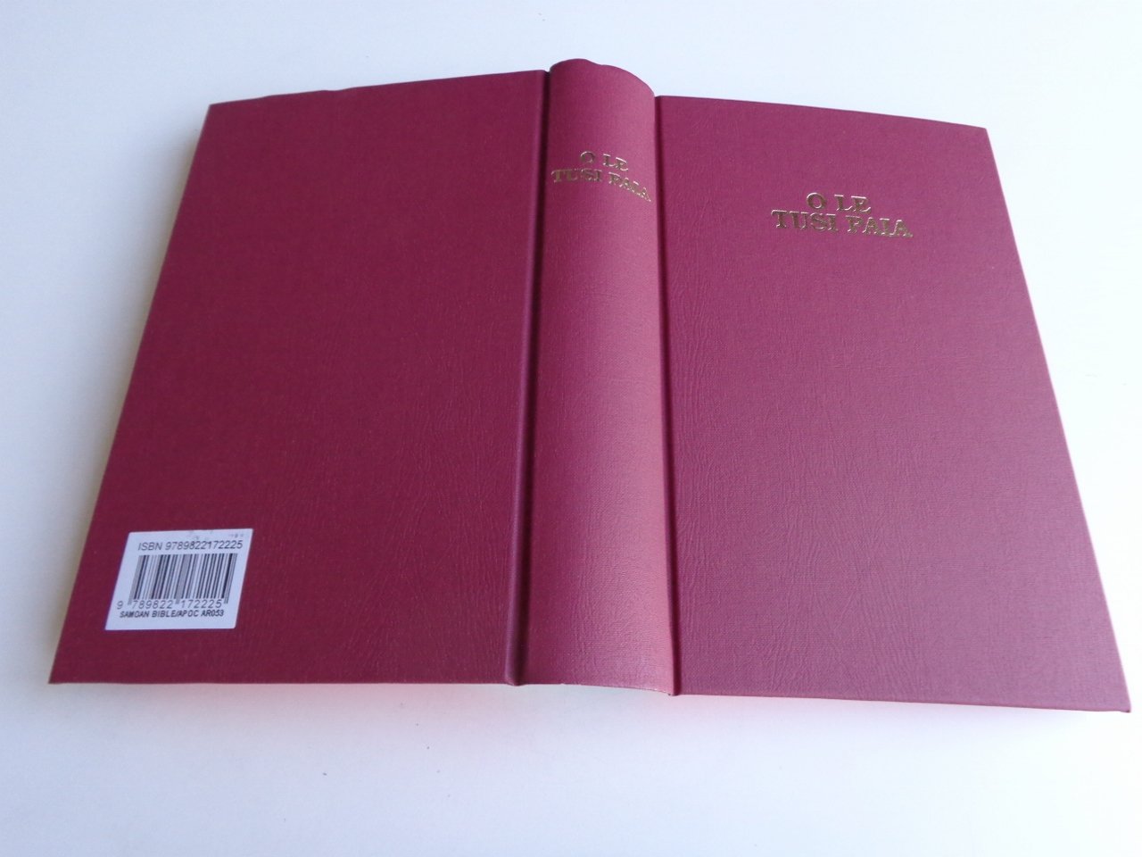 Samoan Bible Revised 1969 Edition with Apocrypha / O LE TUSI PAIA O Le ...