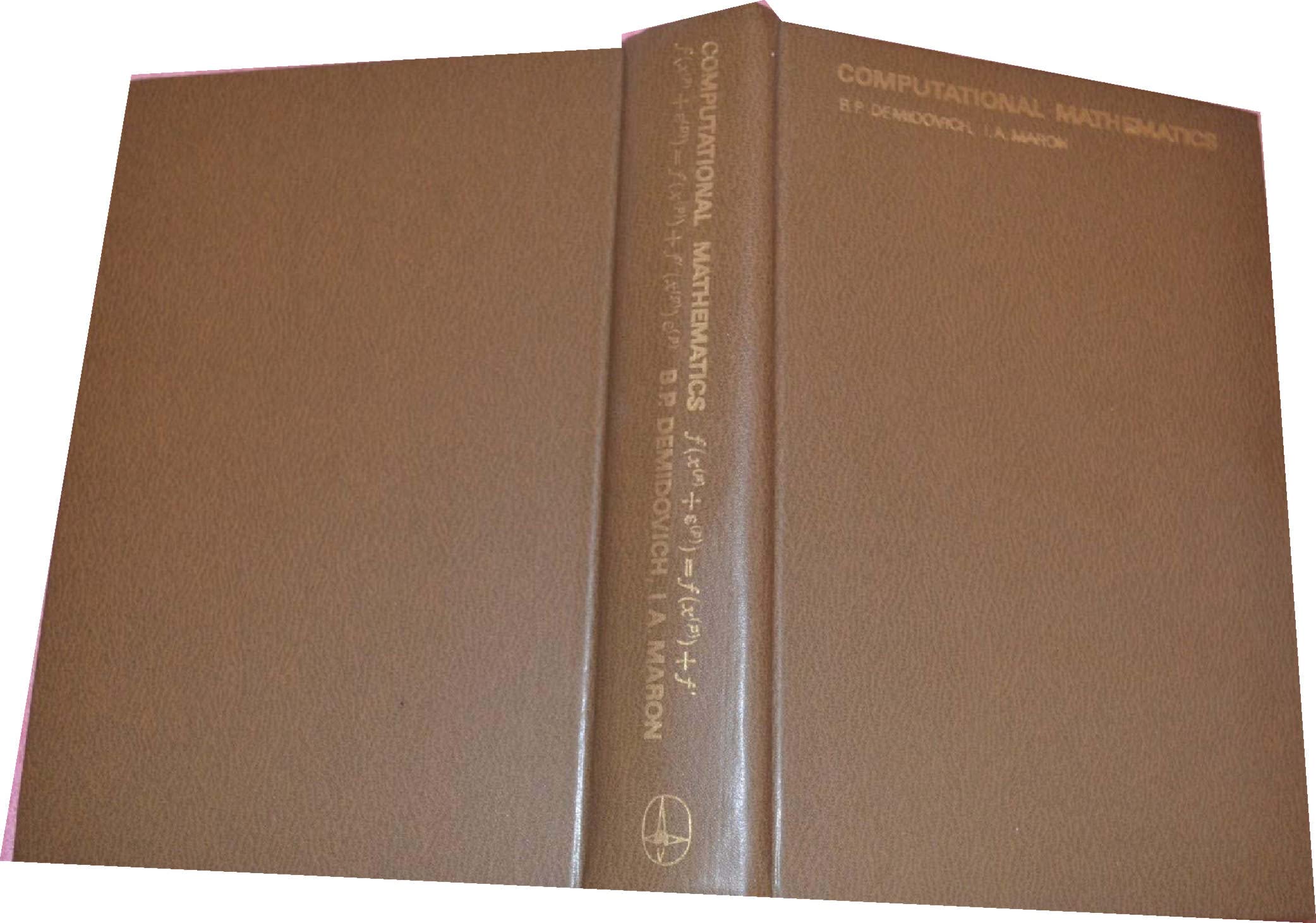 Computational Mathematics by B.P. Demidovich | Goodreads