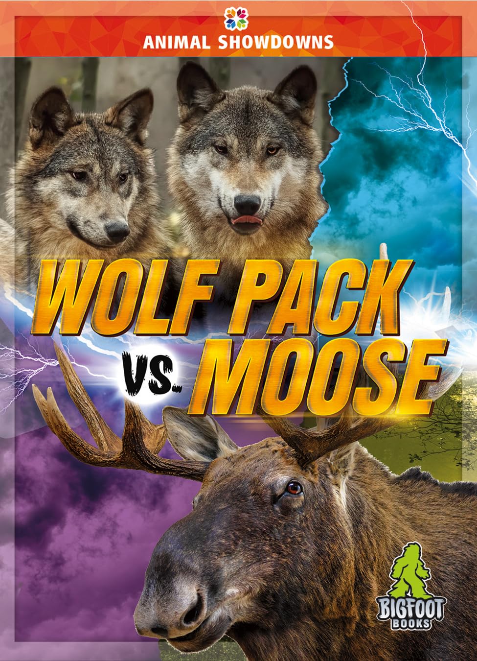 Wolf Pack vs. Moose (Animal Showdowns) by Teresa Klepinger | Goodreads