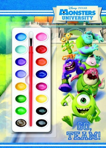 Go, Team! (Disney/Pixar Monsters University) (Deluxe Paint Box Book) by ...