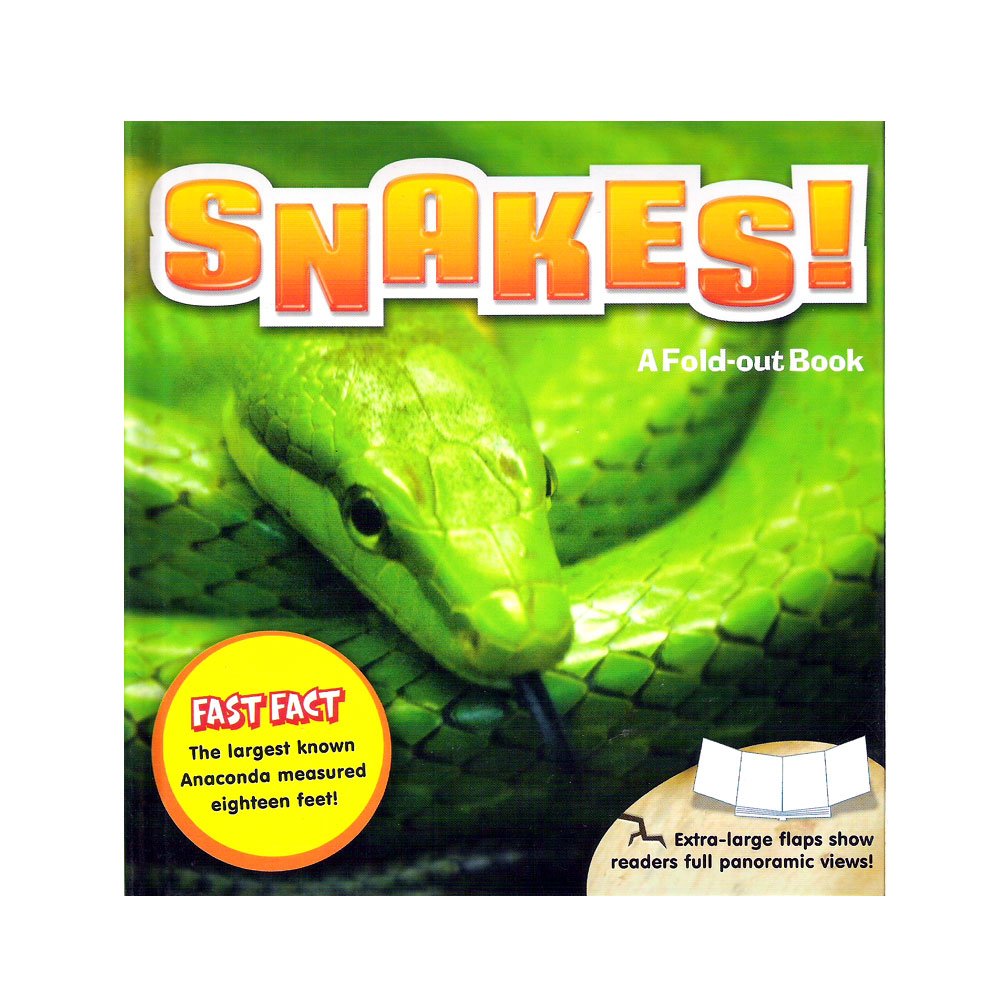 Snakes! A Fold-out Book [Hardcover] The Clever Factory by The Clever ...